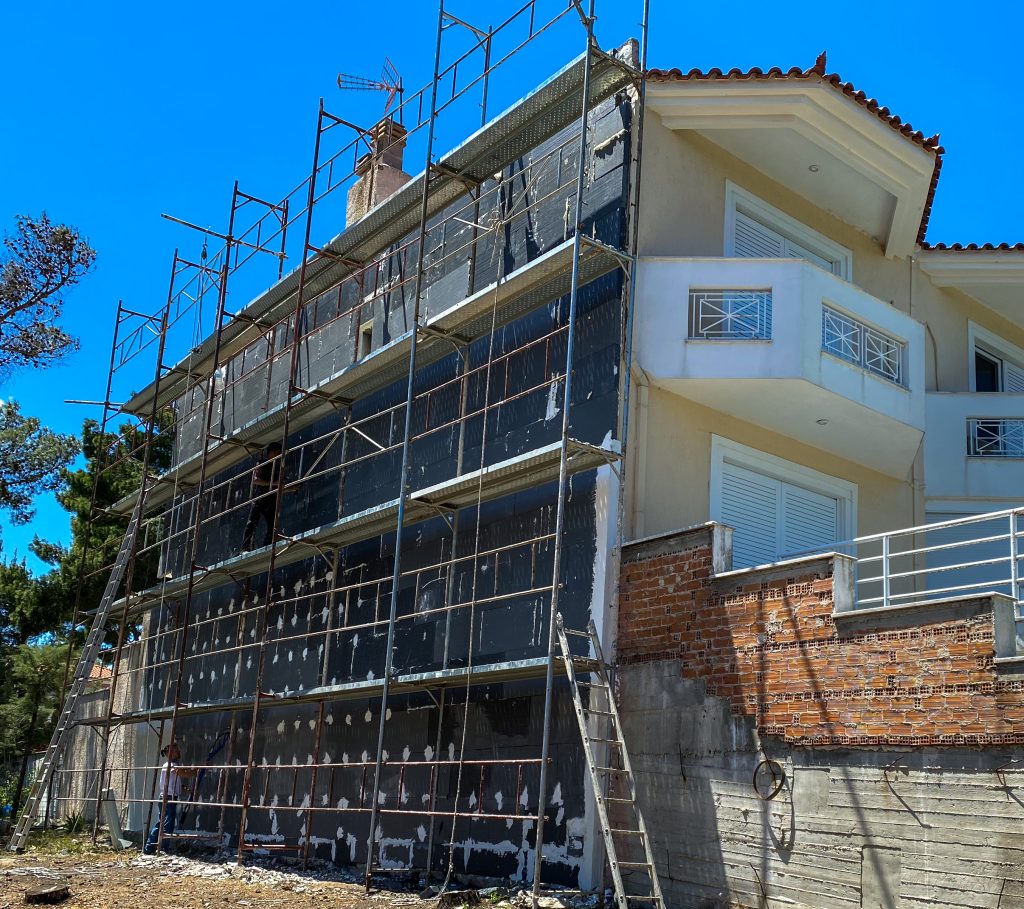 Εξωτερική θερμομόνωση θερμοπρόσοψη - ΜΟΝΩΤΙΚΗ ΕΛΛΑΔΟΣ